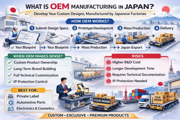 OEM vs ODM Manufacturing in Japan: What’s Best for Business?